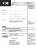 Detailed Lesson Plan in Filipino Grade 5 | PDF