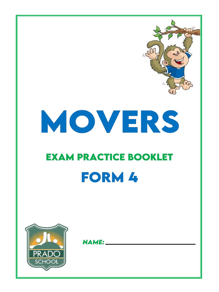 Movers Booklet | PDF