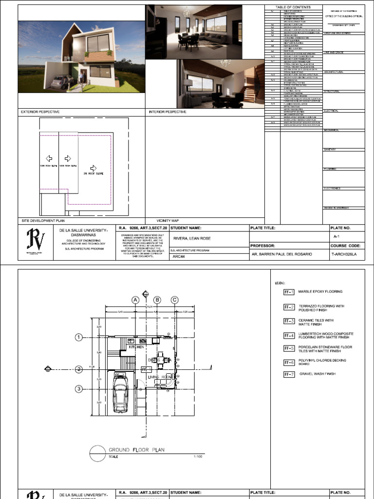 Rivera - BT4 Plans | PDF | Window | Flooring