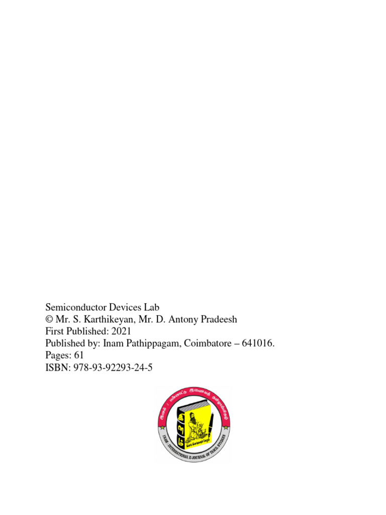 SD Lab Manual 17.3.22 | PDF | P–N Junction | Diode