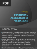 Comprehensive Geriatric Assessment | PDF | Geriatrics | Dementia