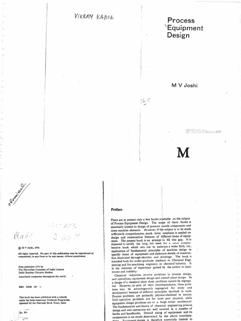 Kupdf Net Process Equipment Design by M | PDF