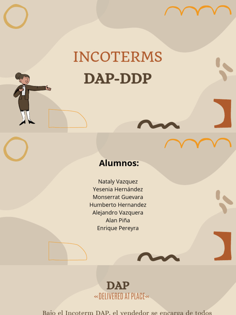 Diferencias entre DAP y DDP en Incoterms | PDF | Transporte de ...
