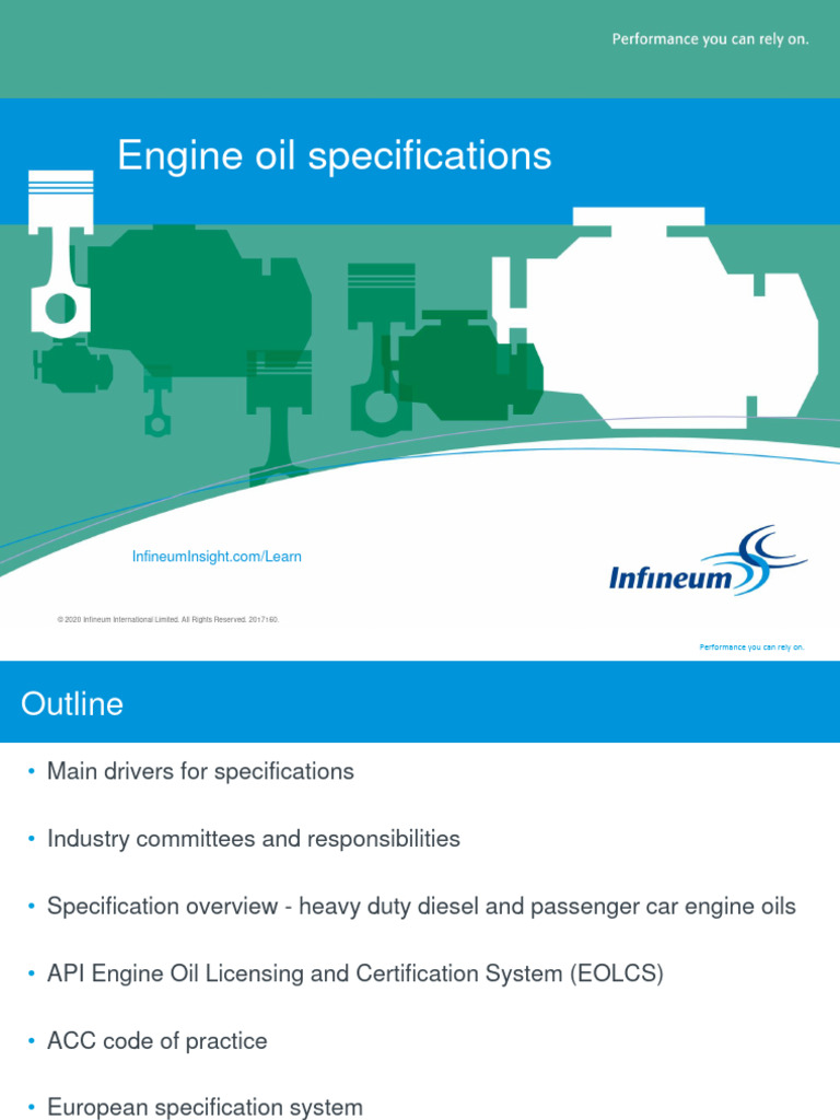 05 Engine Oil Specifications Na | PDF | Motor Oil | Motor Vehicle