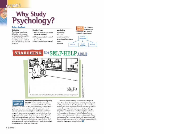 1 Why Study Psychology | PDF | Psychology | Science