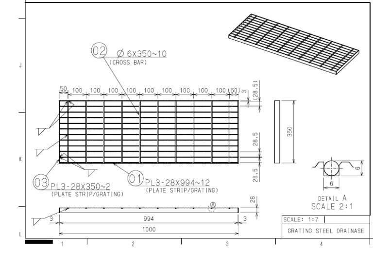 Grating Steel Drainase-1 | PDF
