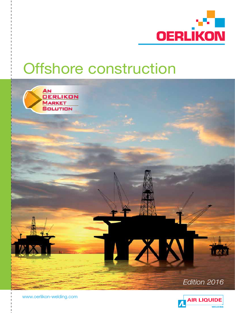Oerlikon Offshore Brochure 2016 | PDF | Welding | Construction