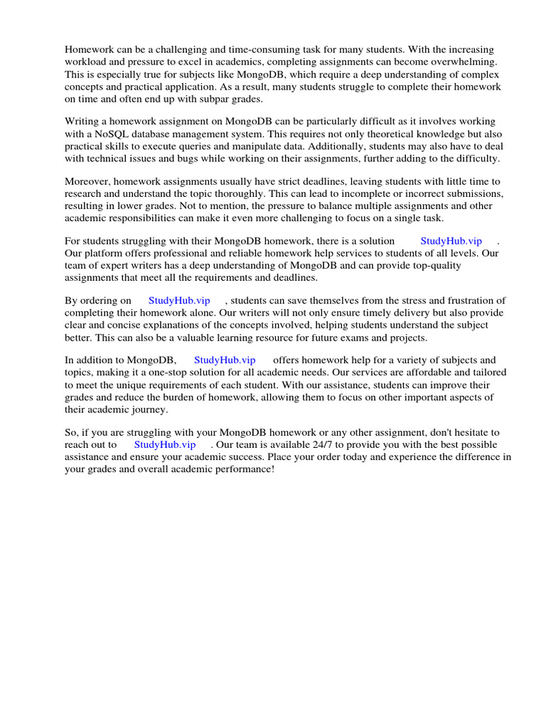 Homework 6 5 Mongodb Pdf Mongo Db Databases