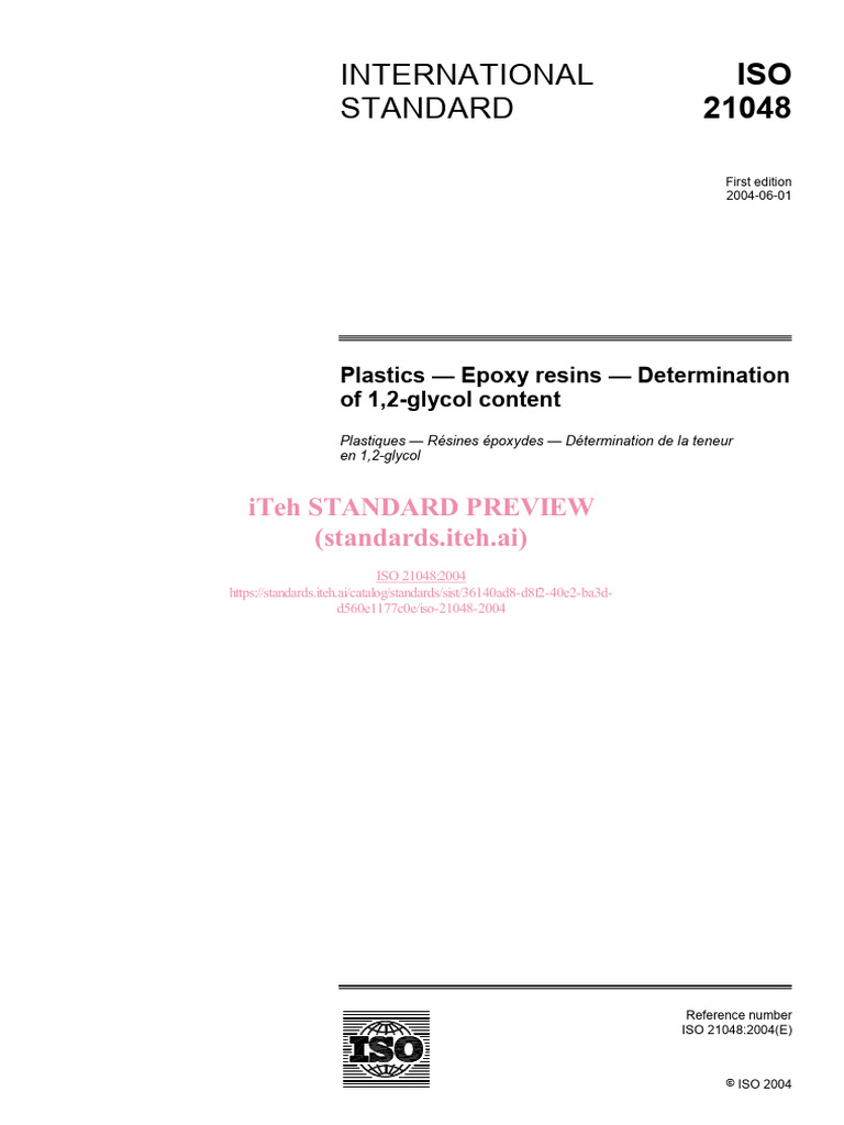 Iso 21048 2004 | PDF