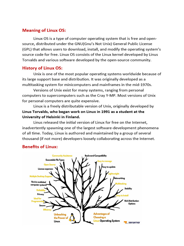 Unit I Linux | PDF | Linux | Linux Distribution
