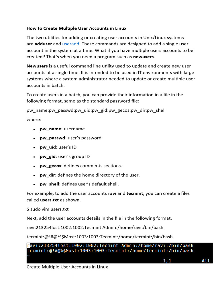 UNIT_III_LINUX | PDF | Filename | Computer File
