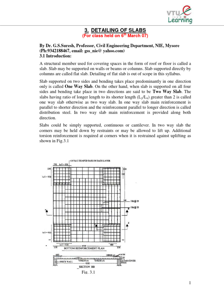 Slab Details | PDF | Beam (Structure) | Building Engineering