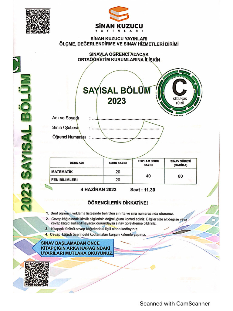 Sinan Kuzucu Sayısal | PDF