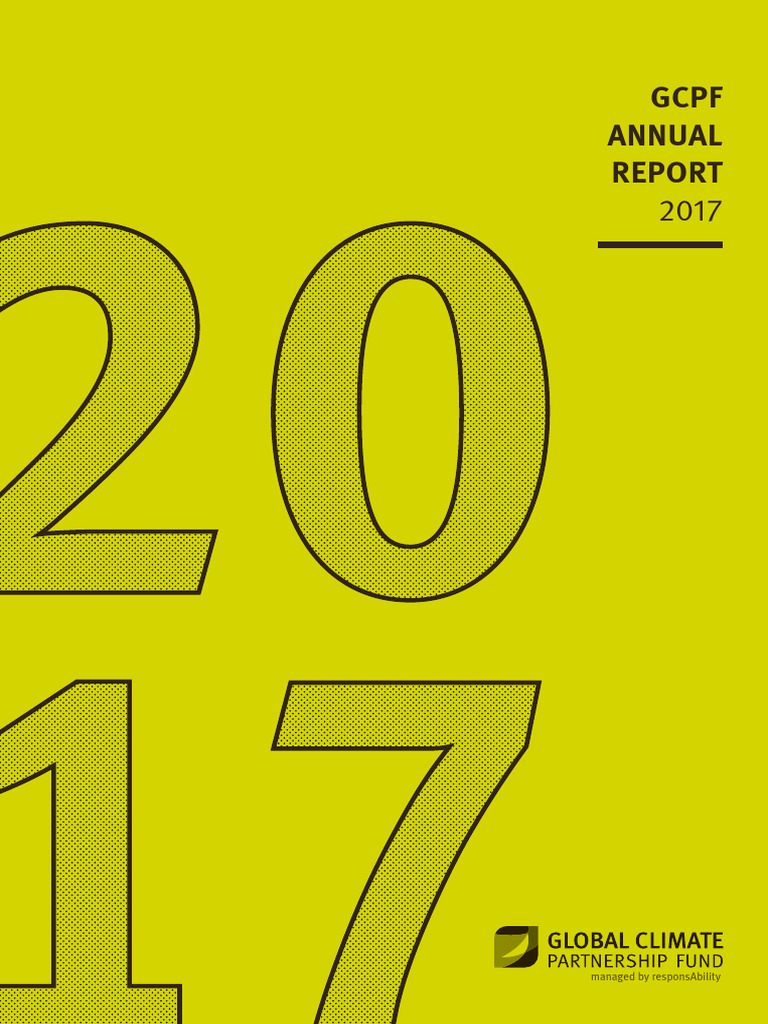 GCPF AR-2017 Web | PDF | Gross Domestic Product | Efficient Energy Use