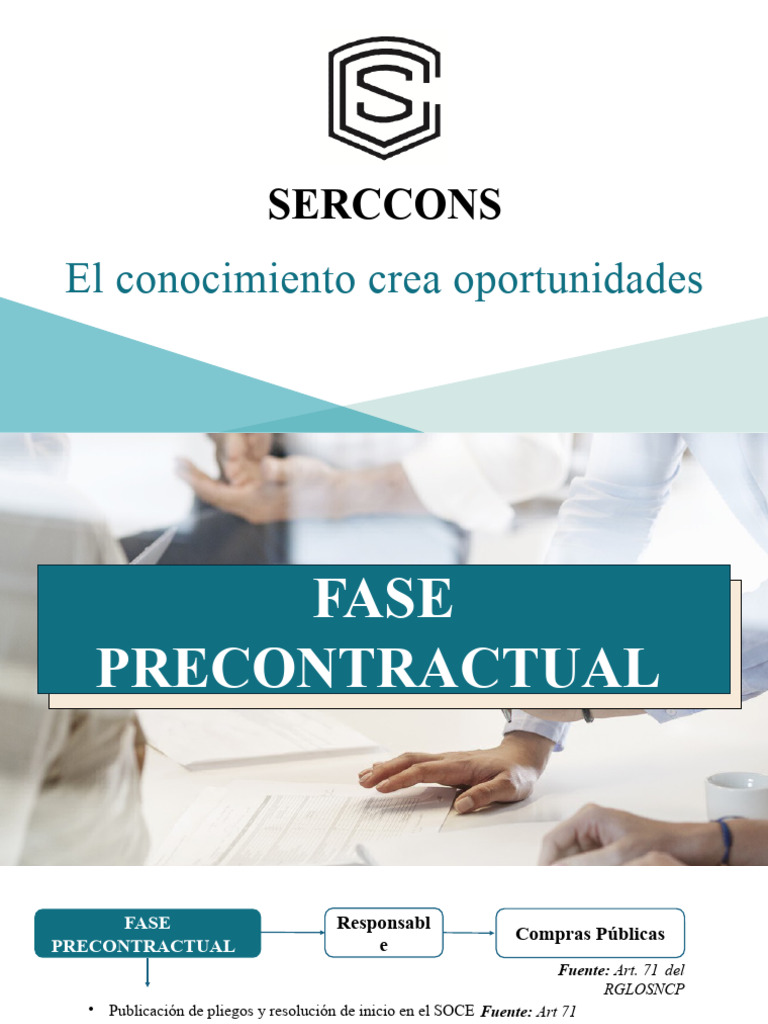 Fase Precontractual | PDF | Presupuesto | Planificación
