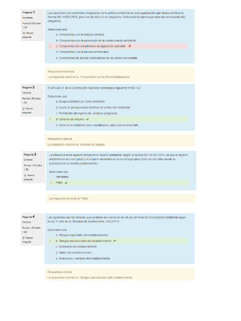 Segundo Parcial HIGIENE 2°SEM 2021 | PDF