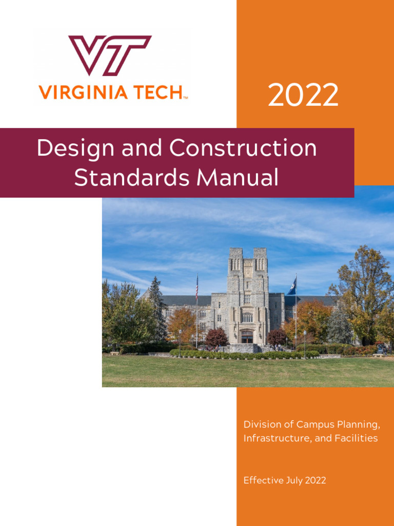vt-design-and-construction-standards-manual-2022 | PDF | Electrical Wiring | Accessibility