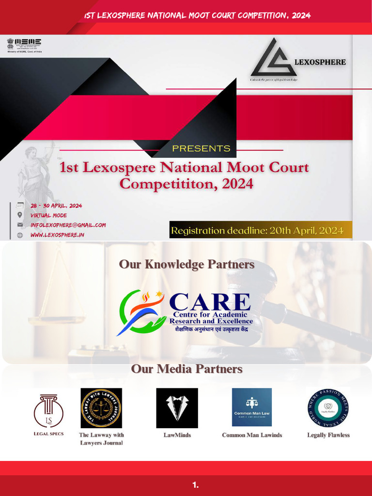 Updated Moot Proposition | PDF