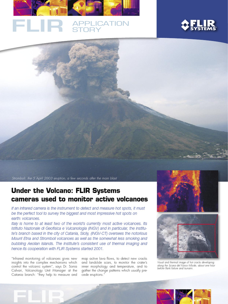 INGV-CT - Volcano Monitoring | PDF | Volcano | Types Of Volcanic Eruptions