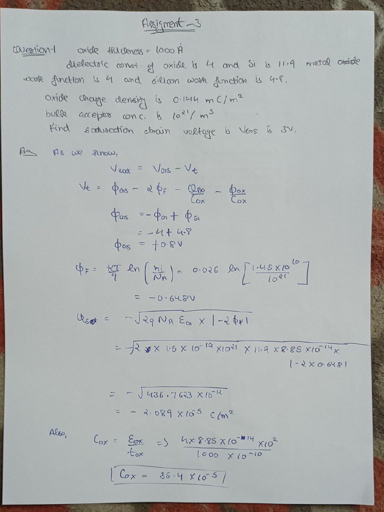 EC-323 Assignment 3 | PDF