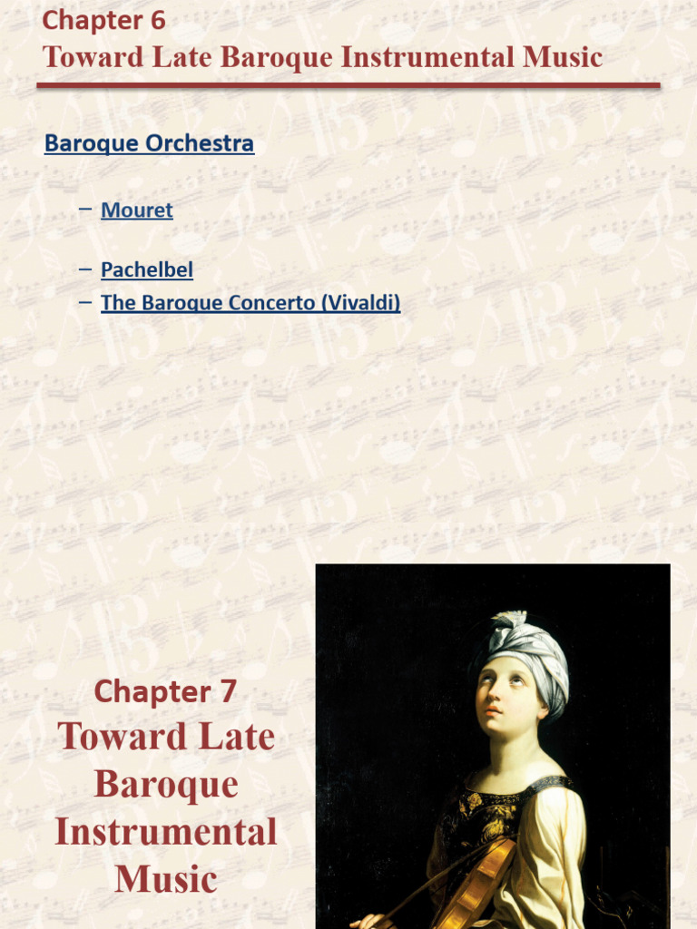 Classical Music Chapter 7 Slides | PDF | Concerto | Baroque Music