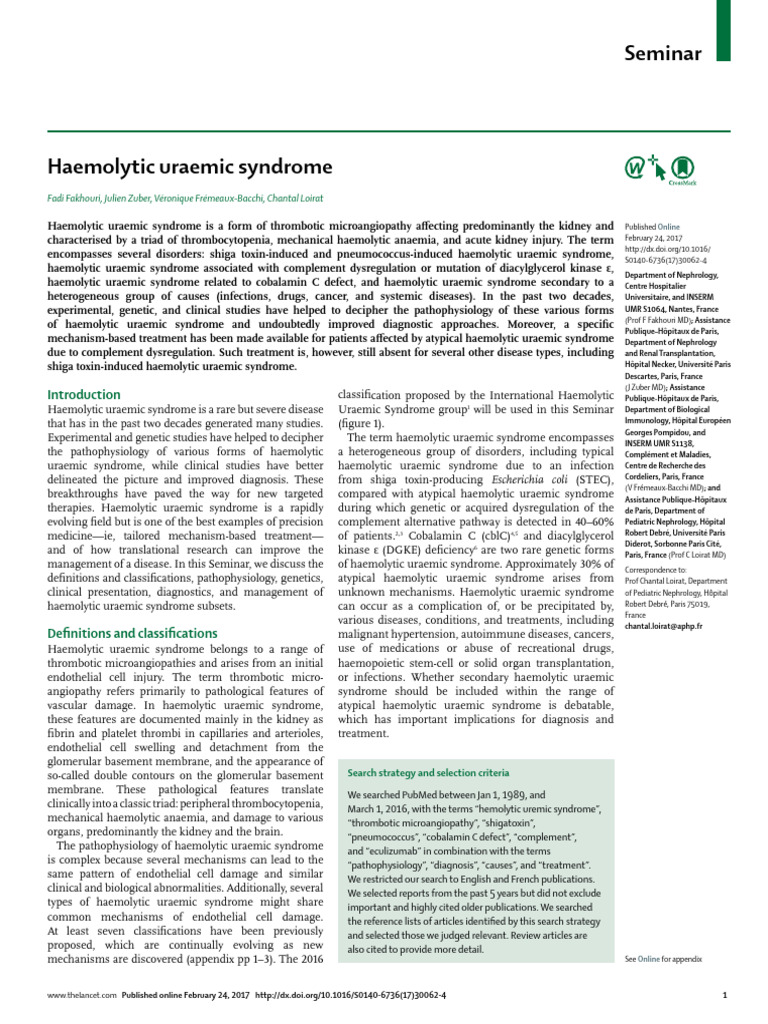 Shu Lancet | PDF | Causes Of Death | Medicine