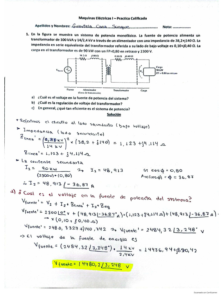 Ejercicios Resueltos Maquinas Electricas | PDF