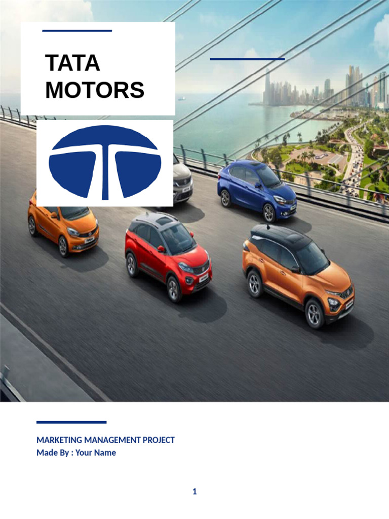 Tata Motors Marketing Management Project | PDF | Car | Vehicles