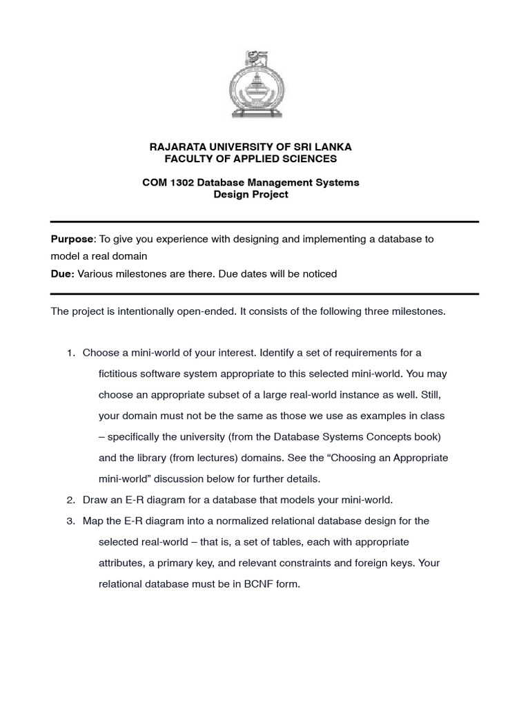 Com Project | PDF | Relational Database | Databases