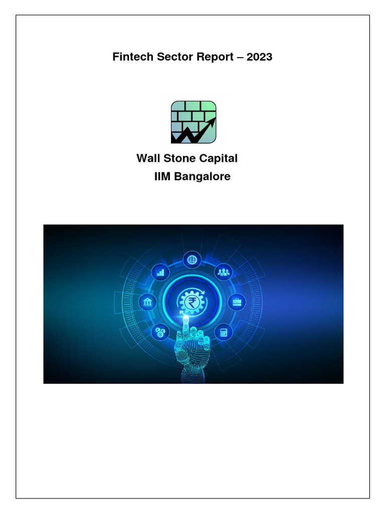 Fintech 2023 | Download Free PDF | Loans | Cloud Computing