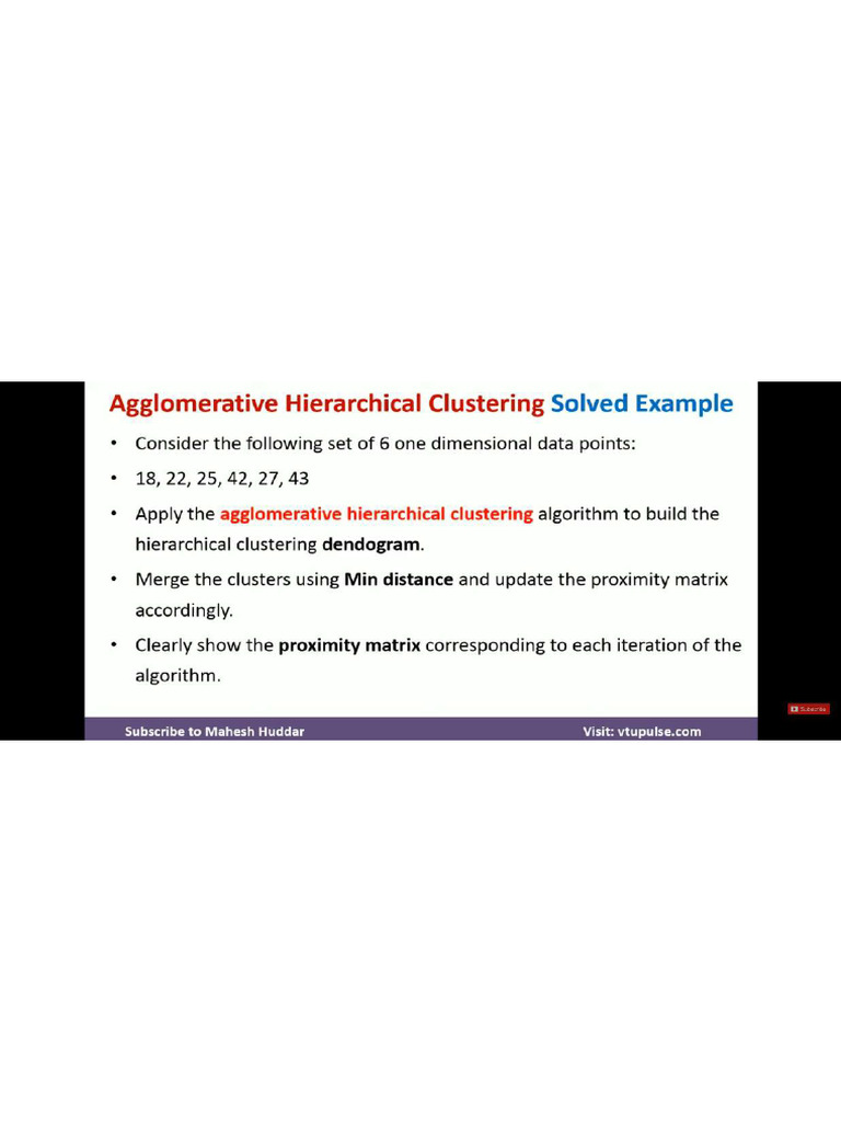 Hierarchical Clustering 1 | PDF