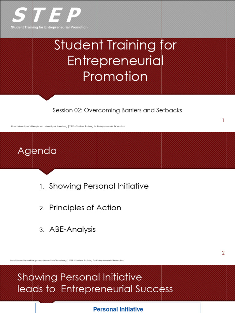 Entrep Mind - Overcoming Barriers | PDF | Emotions | Entrepreneurship