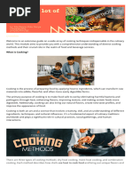 Poaching, Simmering, Boiling and Steaming - 1 | PDF | Boiling | Cooking