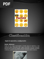 Tipos de Facies | PDF | Anatomía humana | Medicina CLINICA