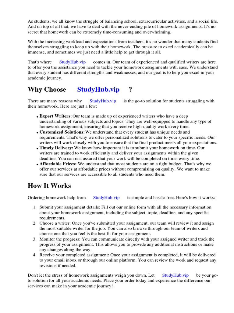 Homework Too Time Consuming | PDF | Homework | Teachers