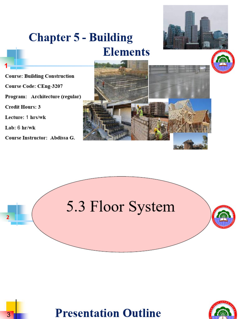 Chapter 5-5.3 Floor System | PDF | Concrete | Building Engineering