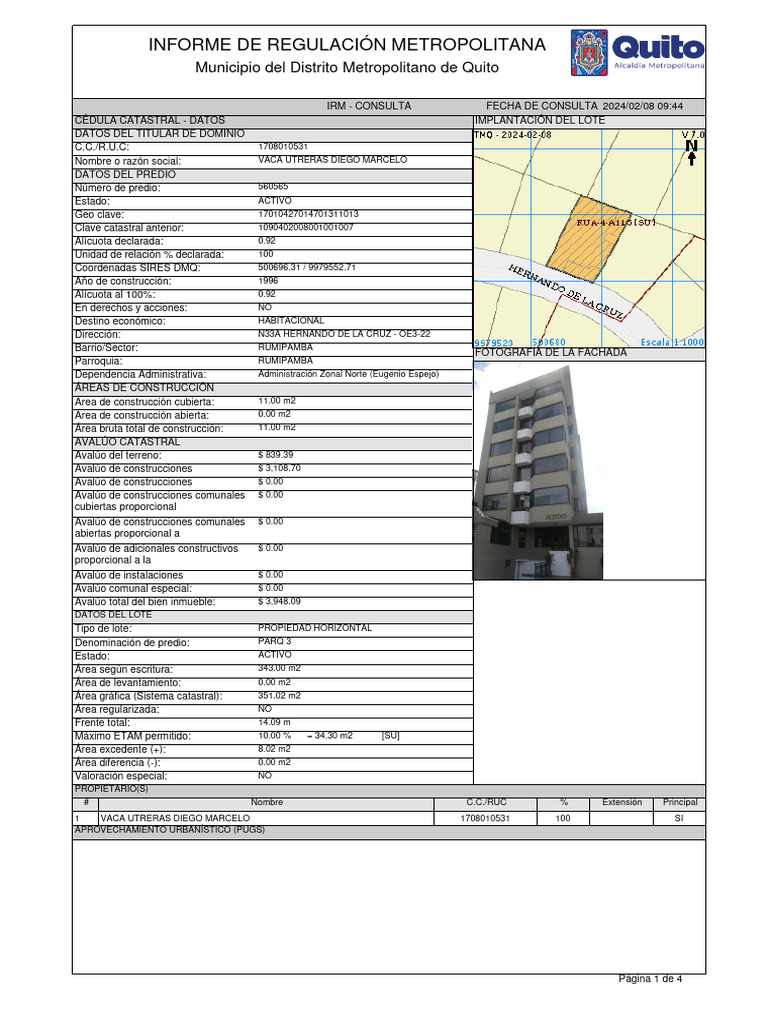 Irm 560565 | PDF | Propiedad | Ley de Tierras