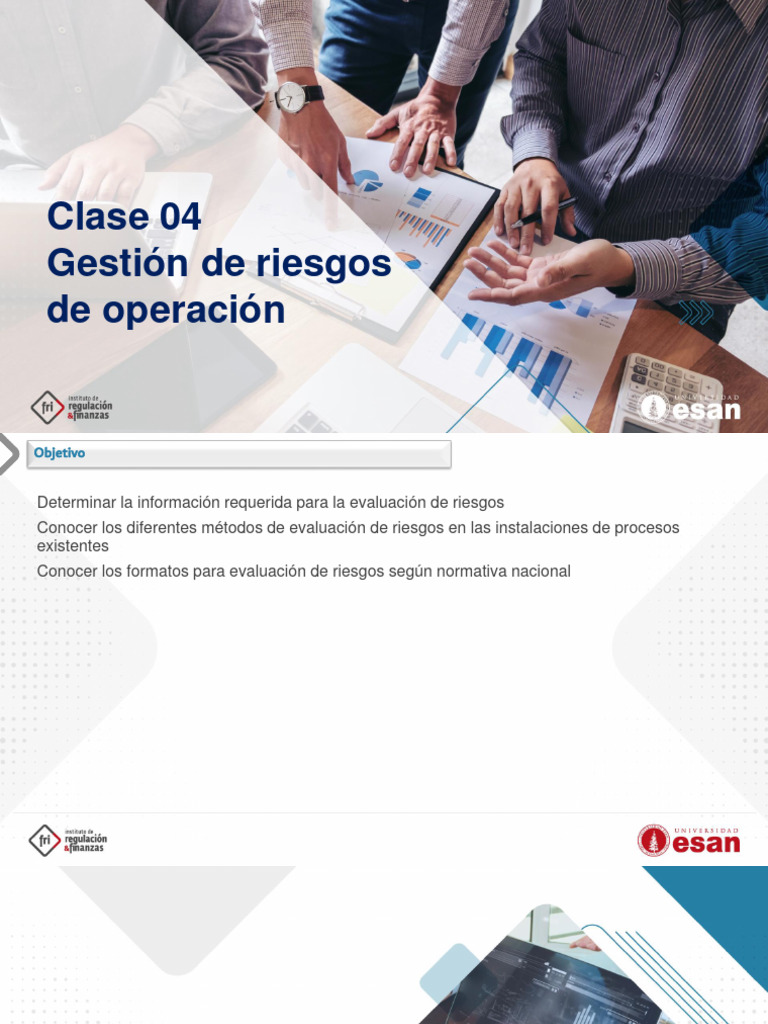 PGR Clase 04 Gesti N Riesgo Operaciones RFCC | PDF | Riesgo | Entorno ...