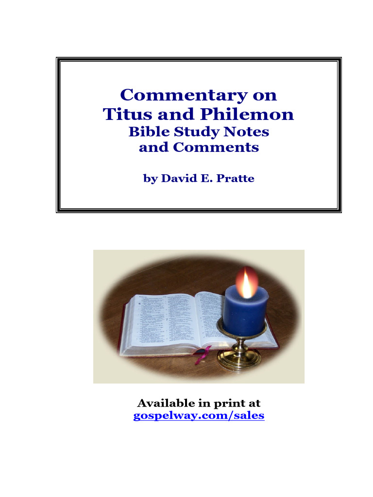 Titus | PDF | Paul The Apostle | Elder (Christianity)