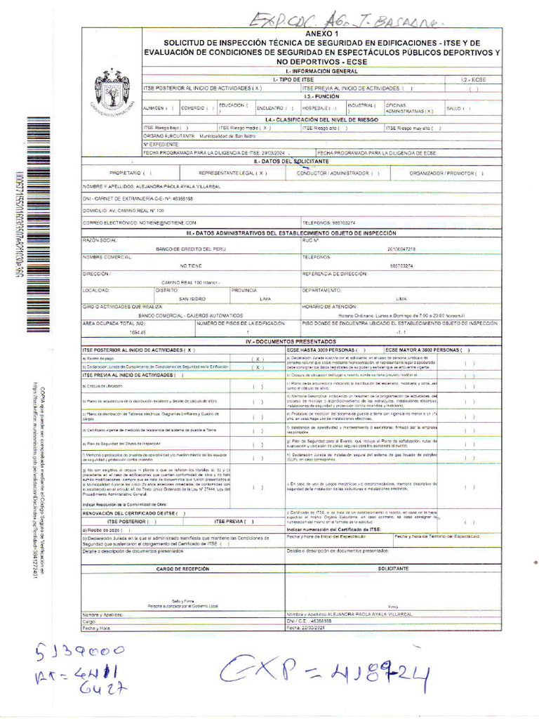 Anexo Exp. Jorge Basadre | PDF