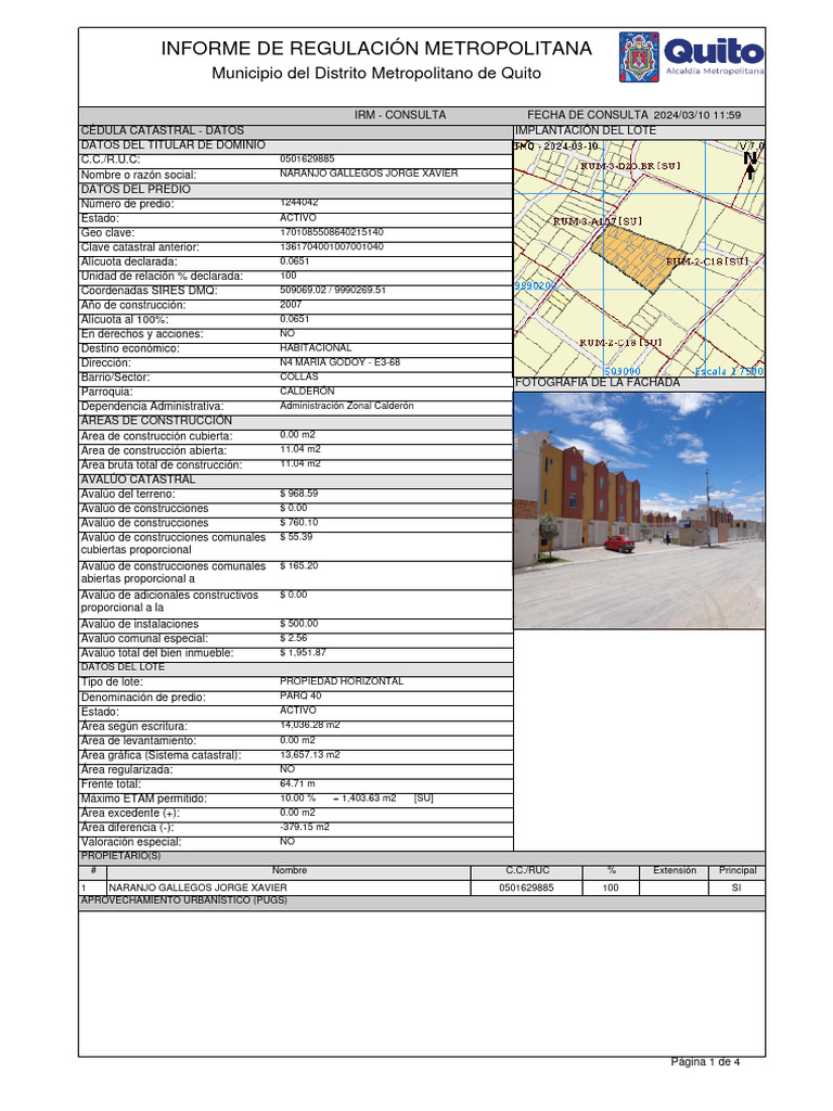 Irm 1244042 | PDF | Propiedad