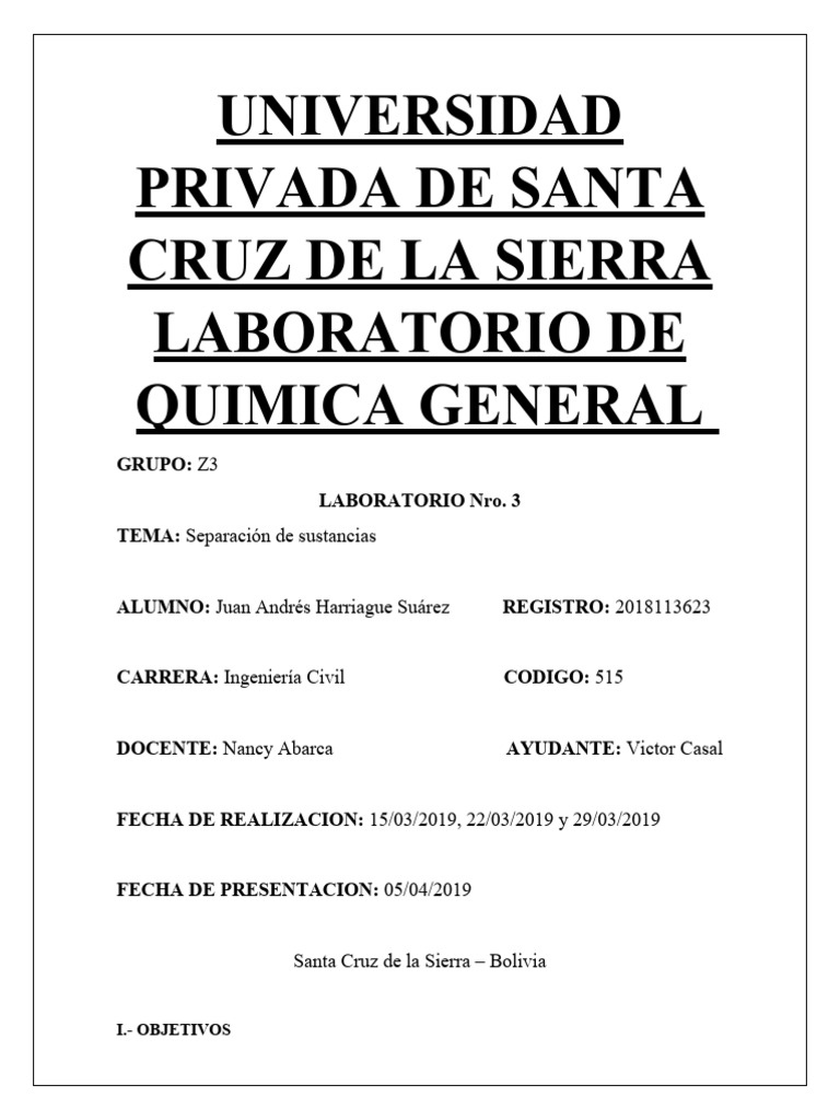 Métodos de Separación de Sustancias | PDF | Filtración | Mezcla