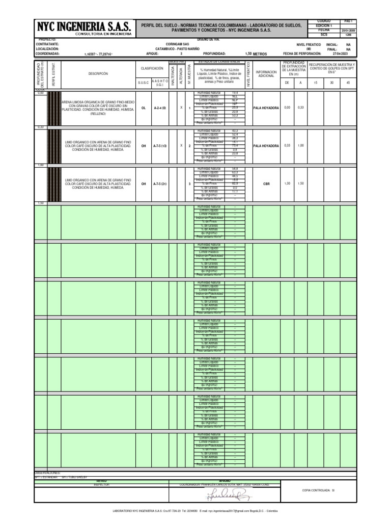 Apique 3 Con CBR - Pasto | PDF | Materiales naturales | Ingeniería ...