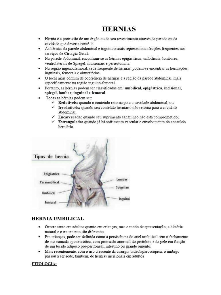 HERNIAS | PDF | Anatomia