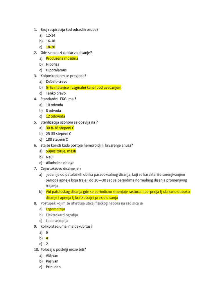 ZDR Nega (Bitno) | PDF