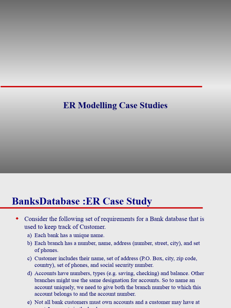 Er Examples 1 | PDF | Data Management | Business