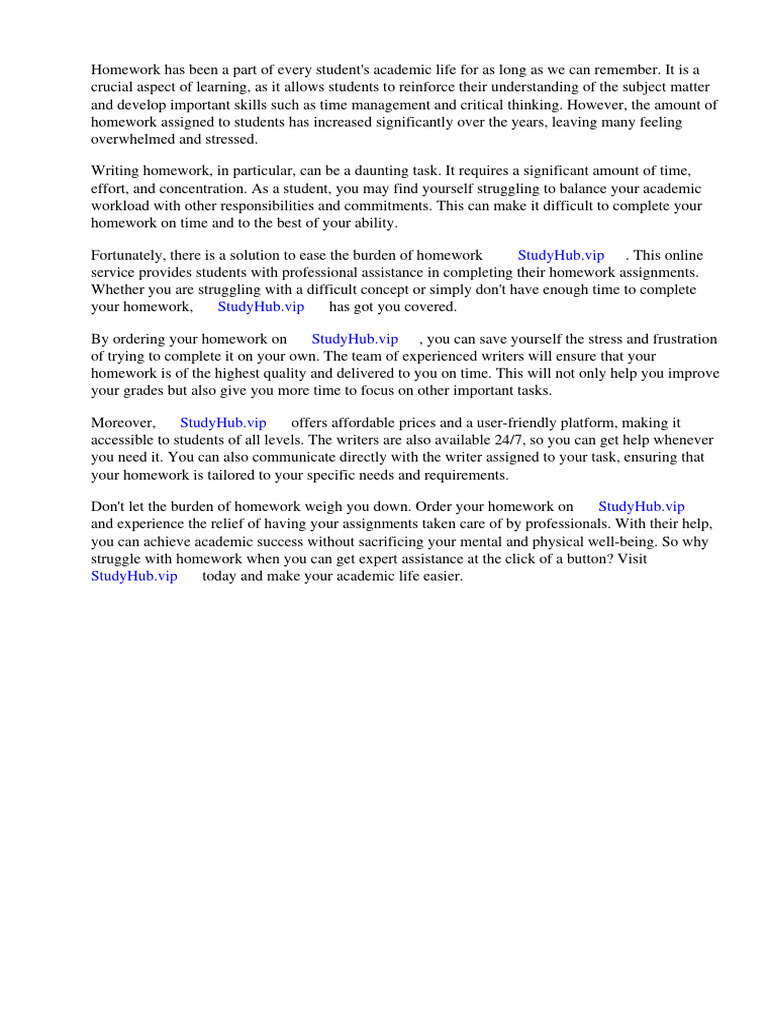 Homework Heading | PDF