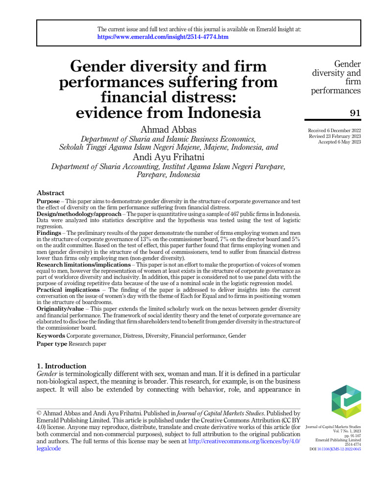 10 1108 - JCMS 12 2022 0045 | PDF | Governance | Corporate Governance