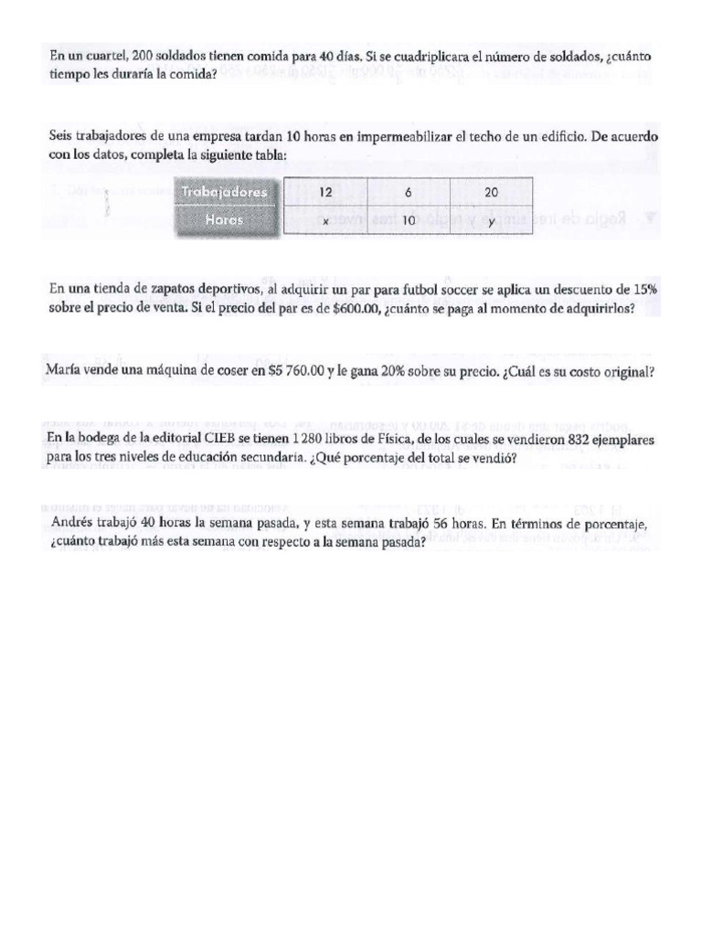 Prop y Porcentaje | PDF