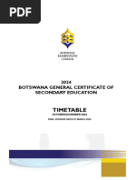 Bgcse Maths Pp3 2022 | PDF | Mathematics | Elementary Mathematics